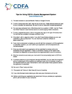 Tips for Using GMS – Resources from NHCDFA