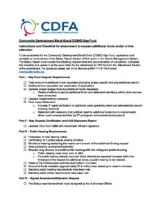 CDBG Gap Fund Instructions and Checklist 2022 – Resources from NHCDFA