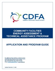 CDFA Community Facilties Energy Assessment & TA Program Guide 2023 ...