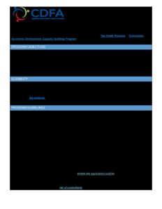 2024-2025 CDFA Grant Writing Assistance Program Summary – Resources from NHCDFA