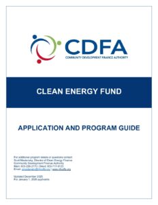 FINAL CDFA Clean Energy Fund Application and Program Guide 2026 ...